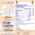 Bovine colostrum capsules for athletes