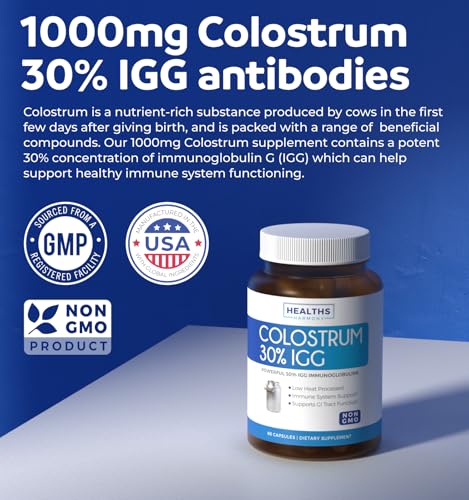 bovine colostrum capsules for immune support