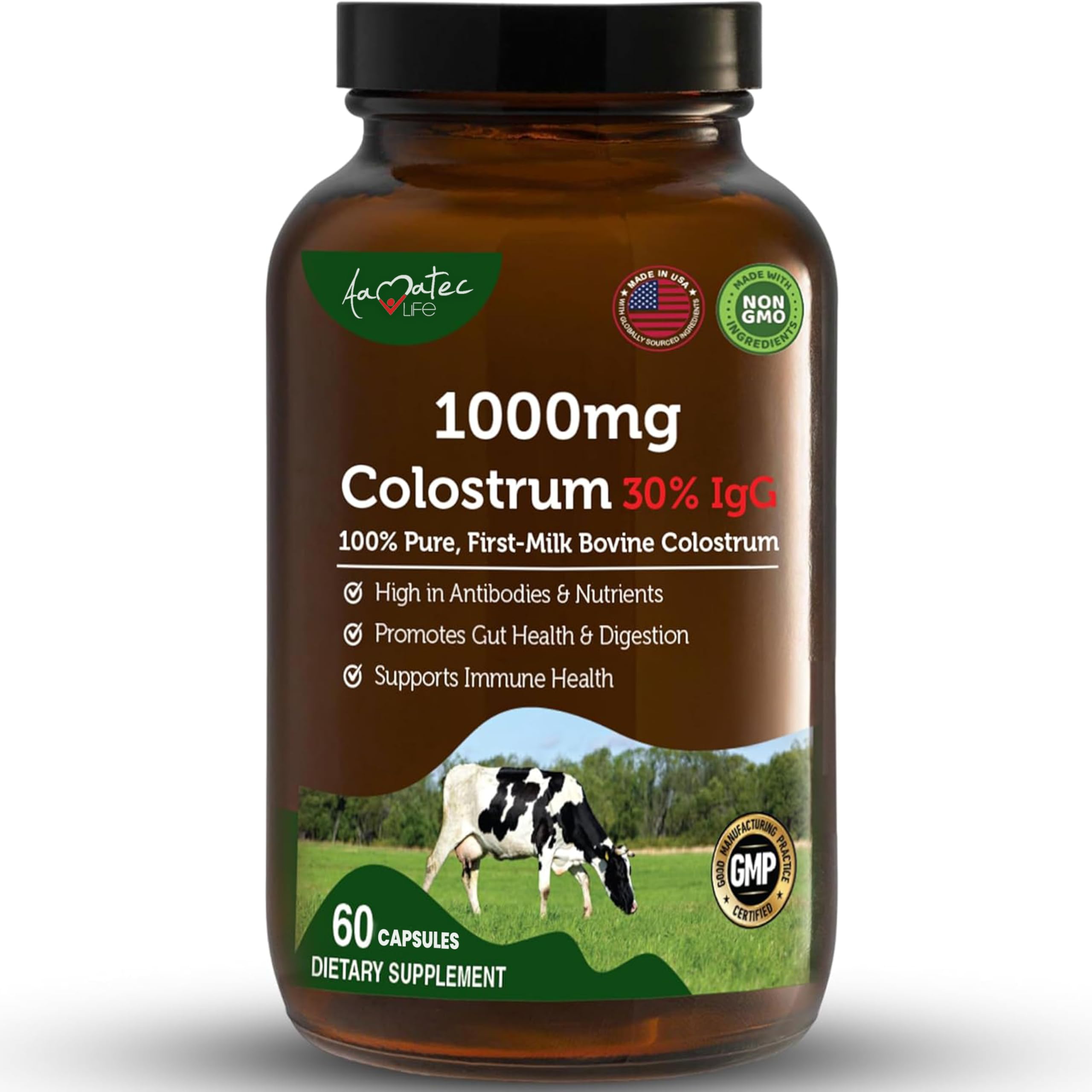 bovine colostrum capsules for immunity