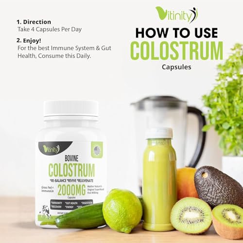 bovine colostrum capsules for overall health