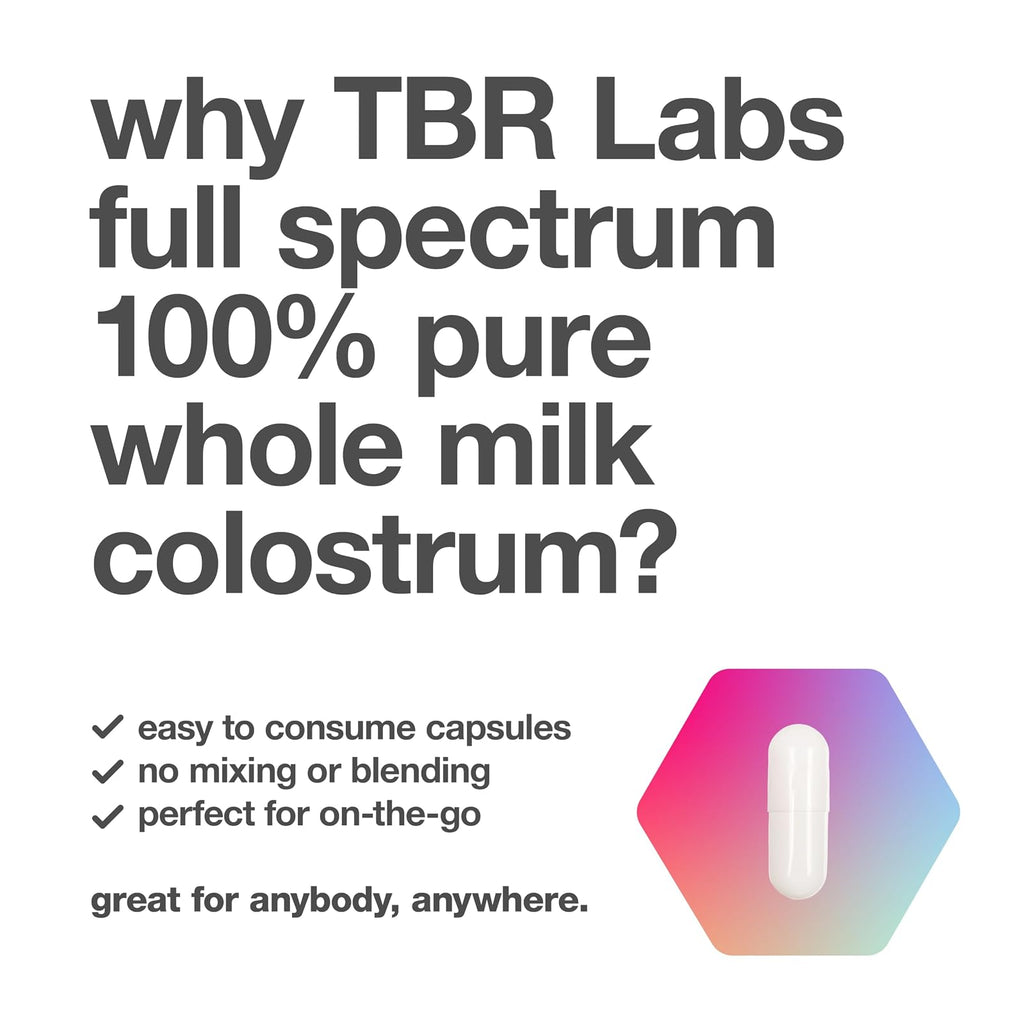 bovine colostrum capsules for wellness