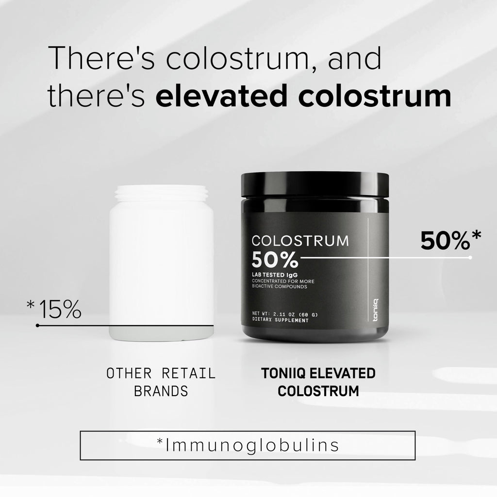 Bovine colostrum for digestive health