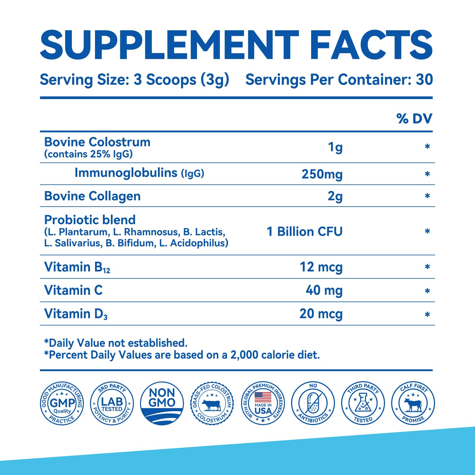 bovine colostrum for enhanced hair growth