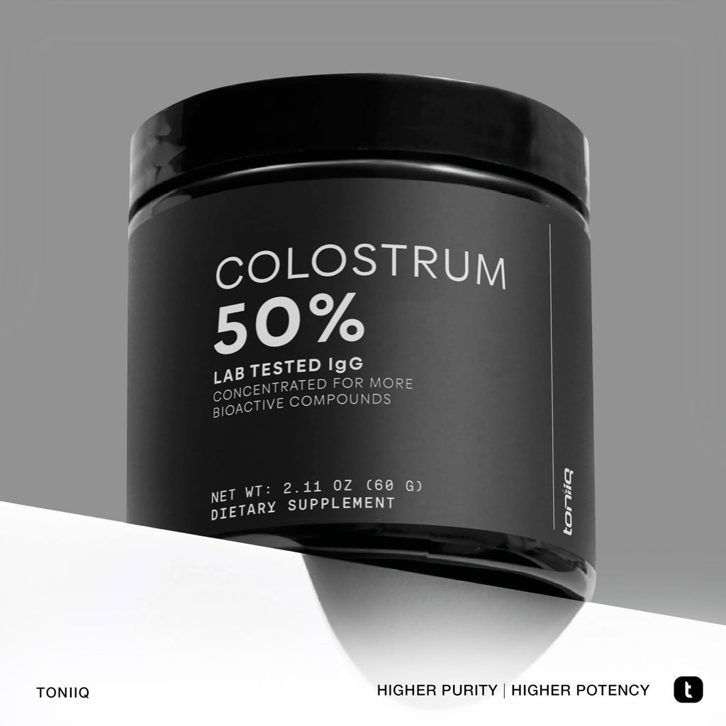 Bovine colostrum for enhanced nutrient absorption