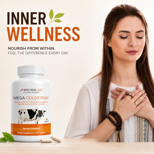 Bovine colostrum for enhanced vitality