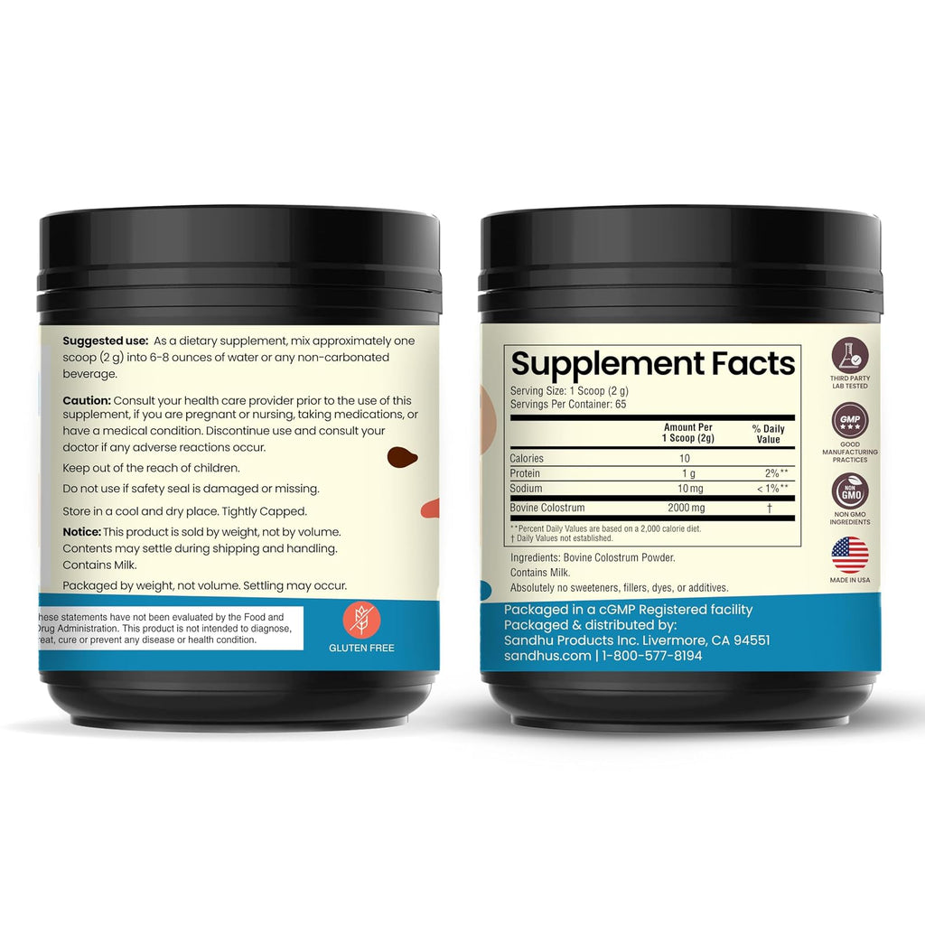 bovine colostrum for kids health