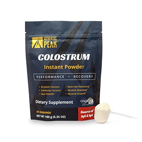 Bovine colostrum for muscle growth
