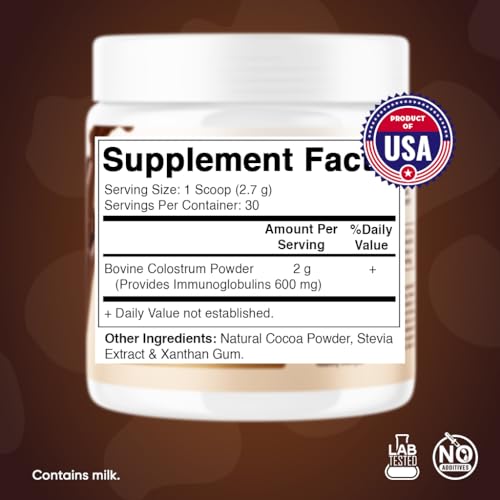 Bovine colostrum for muscle recovery