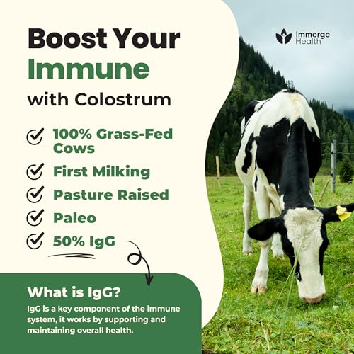 Bovine colostrum for optimal gut balance