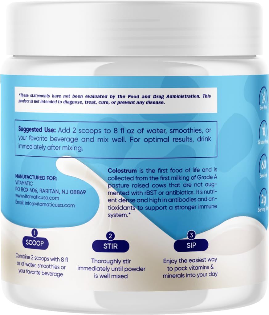 bovine colostrum for optimal health