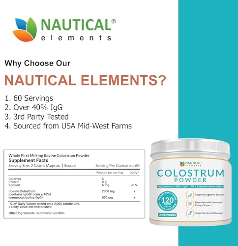 bovine colostrum for overall health