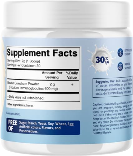 bovine colostrum for seniors wellness