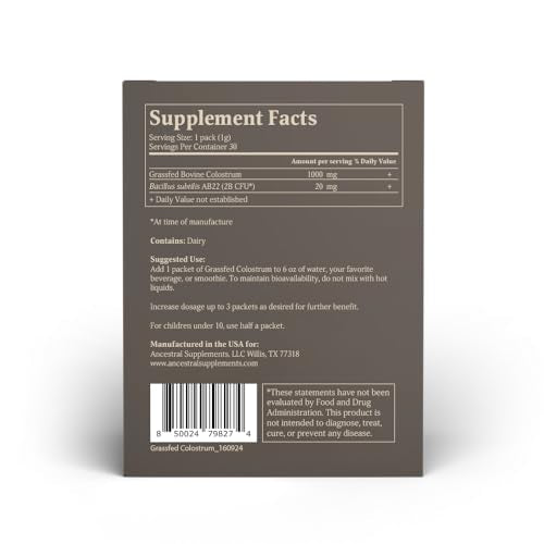 bovine colostrum for skin benefits
