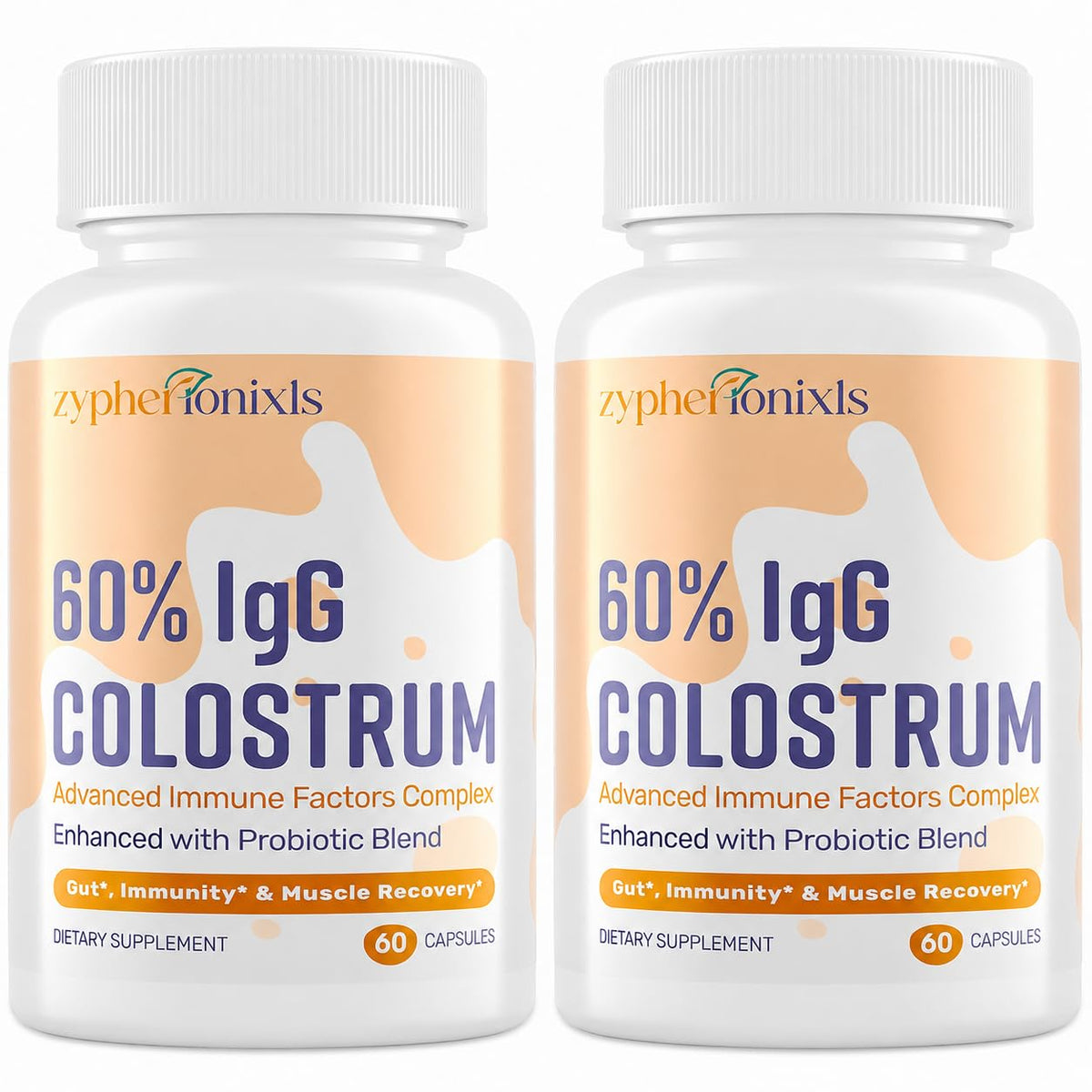 Bovine colostrum immune support capsules