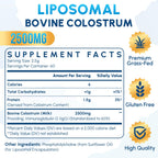 Bovine colostrum powder for immune support