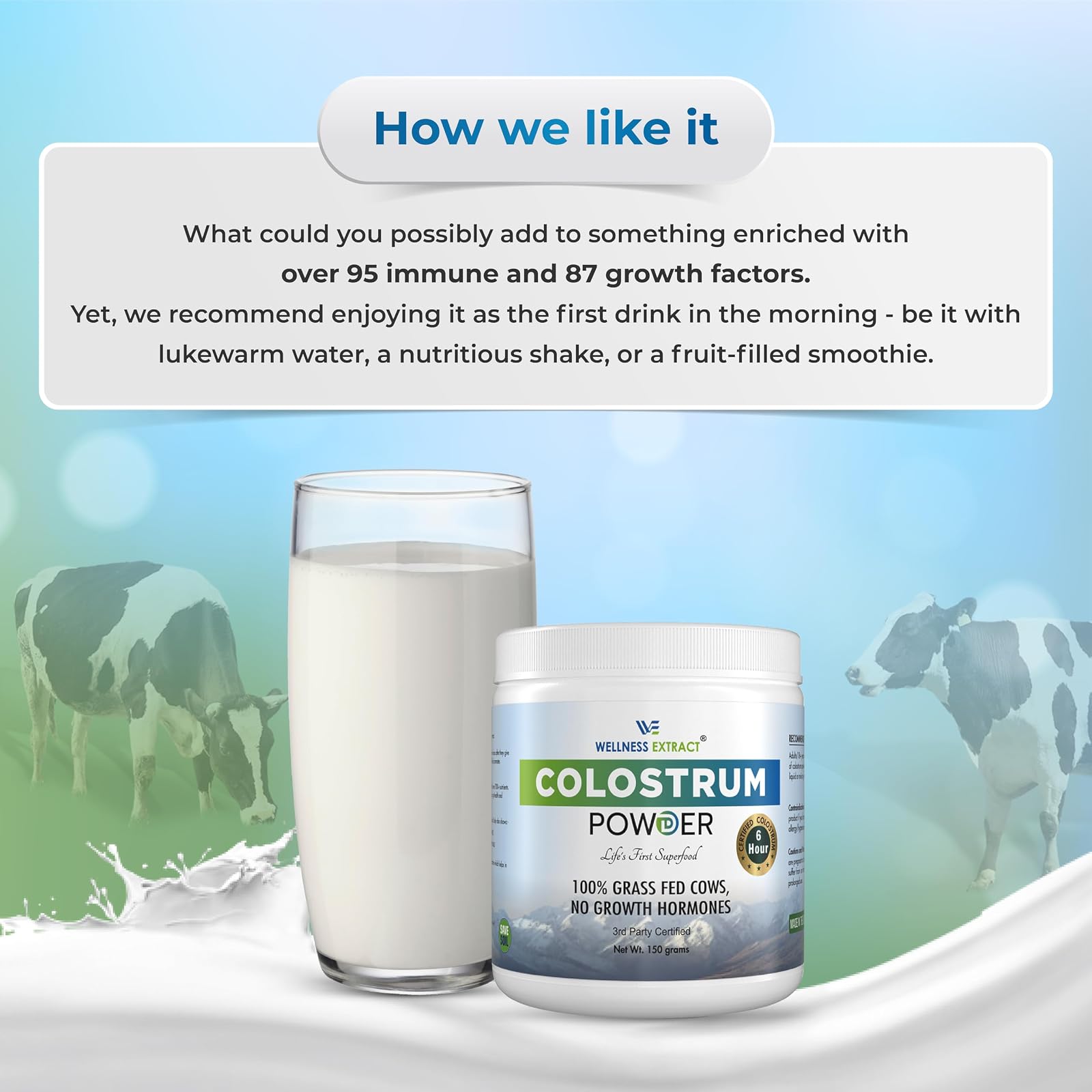 bovine colostrum powder for seniors
