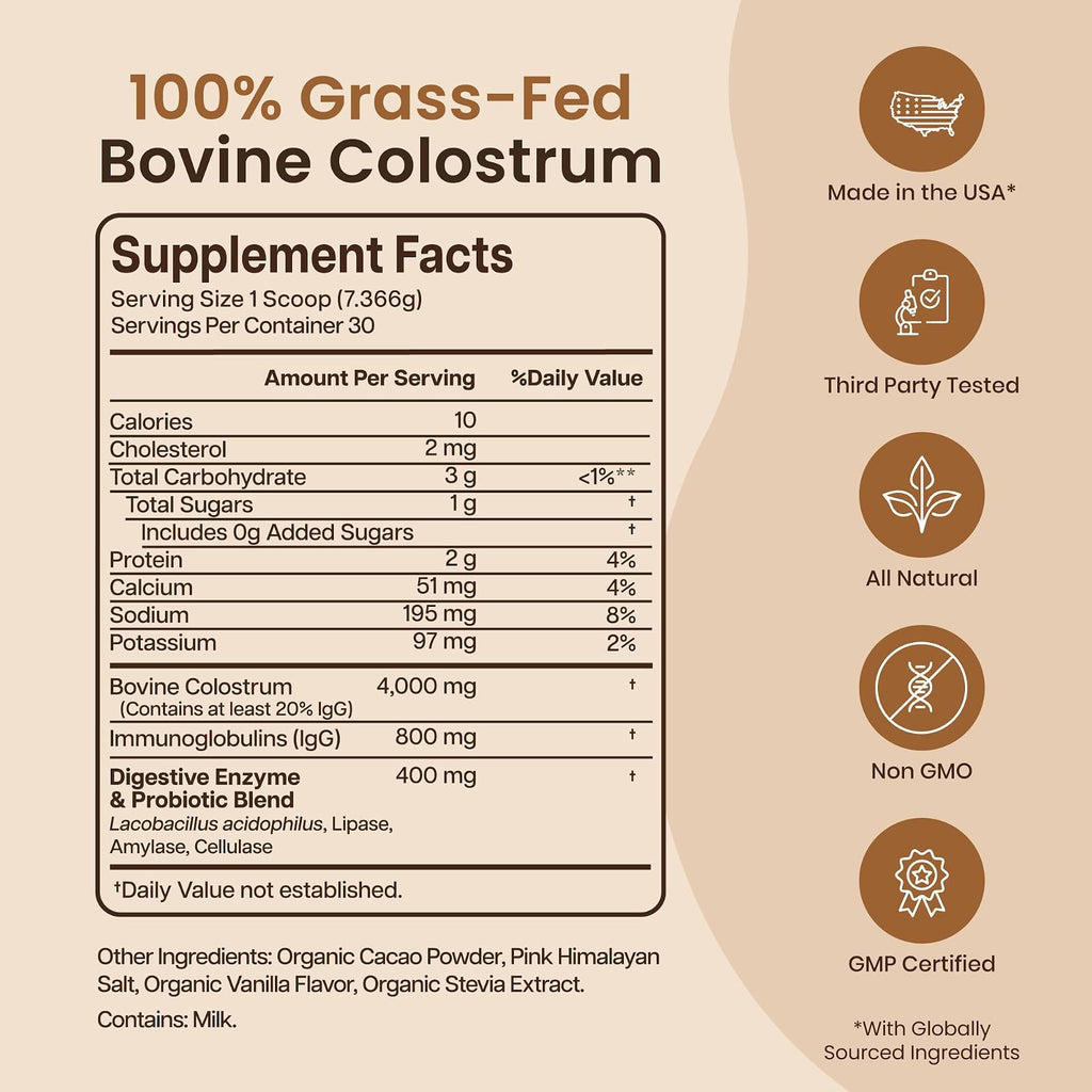 bovine colostrum powder for seniors