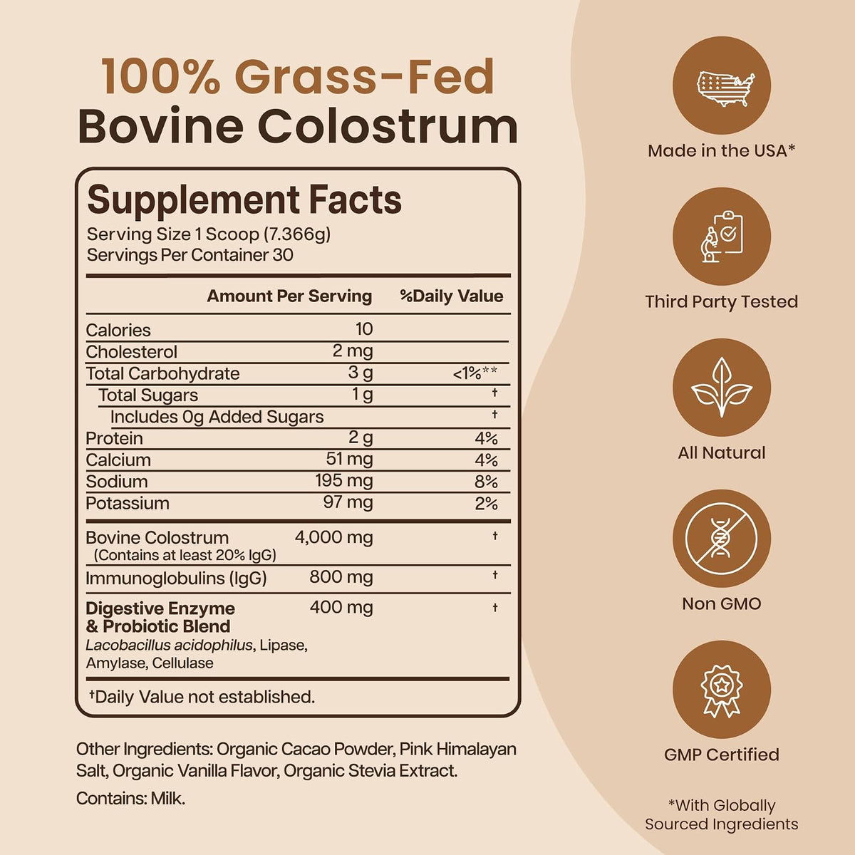 bovine colostrum powder for seniors