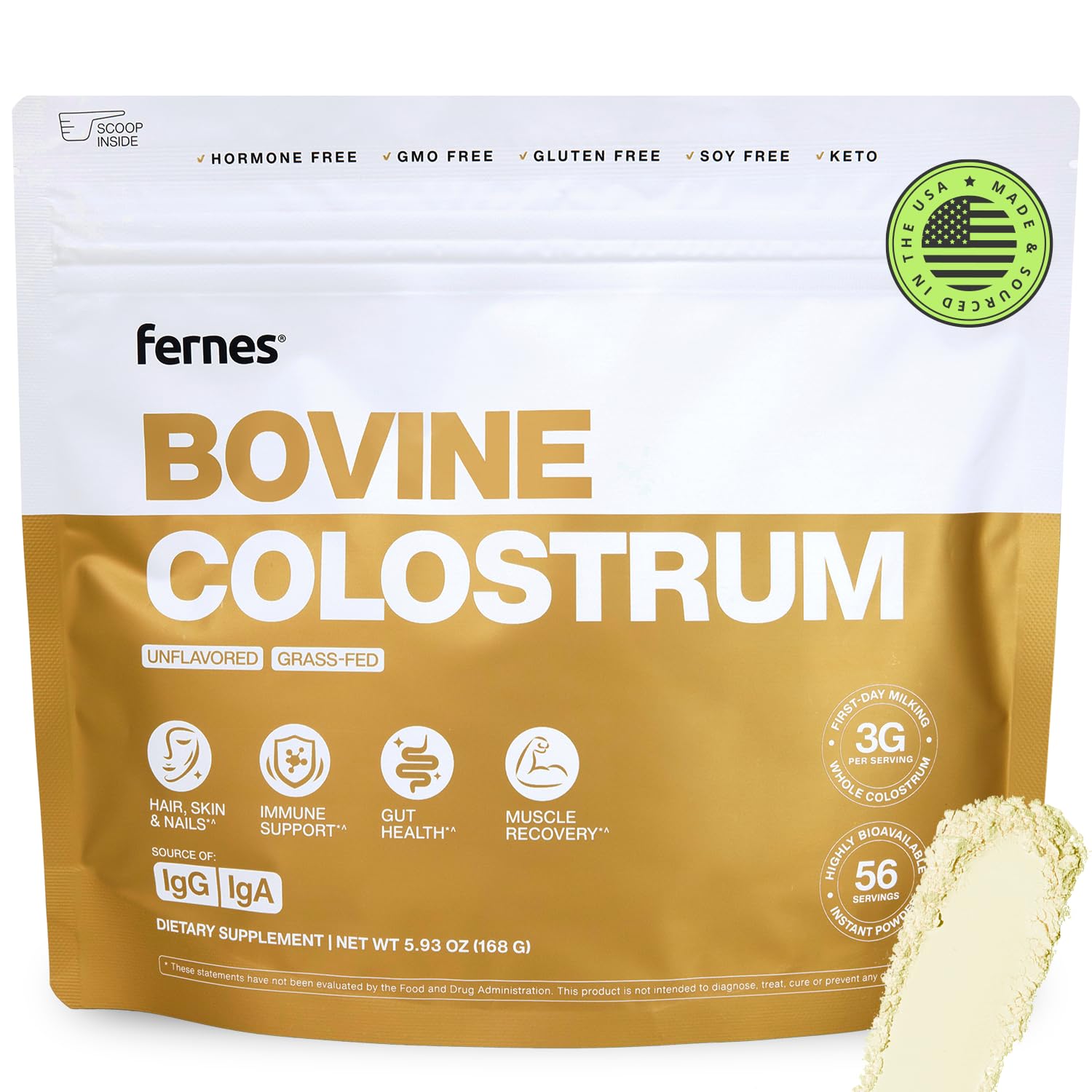 bovine colostrum powder for vitality