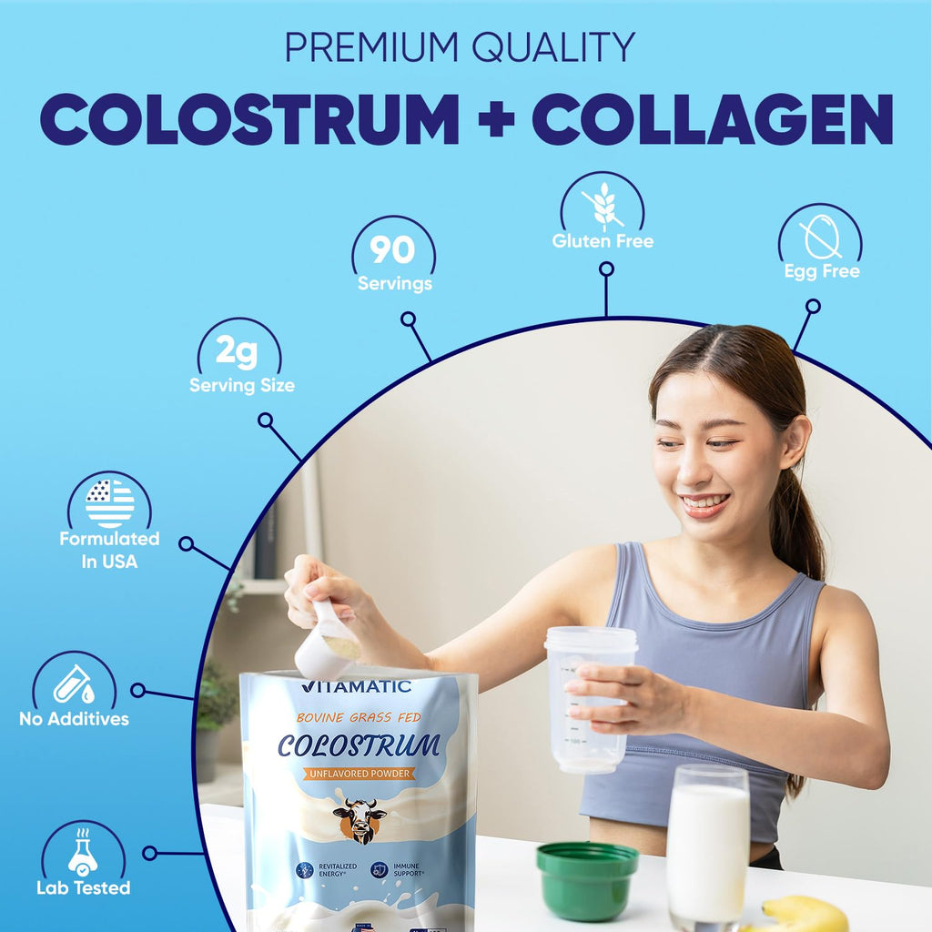 bovine colostrum powder for wellness