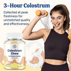 Bovine colostrum soft chews benefits