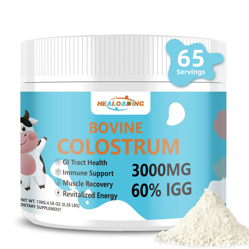 bovine colostrum supplement for immune support