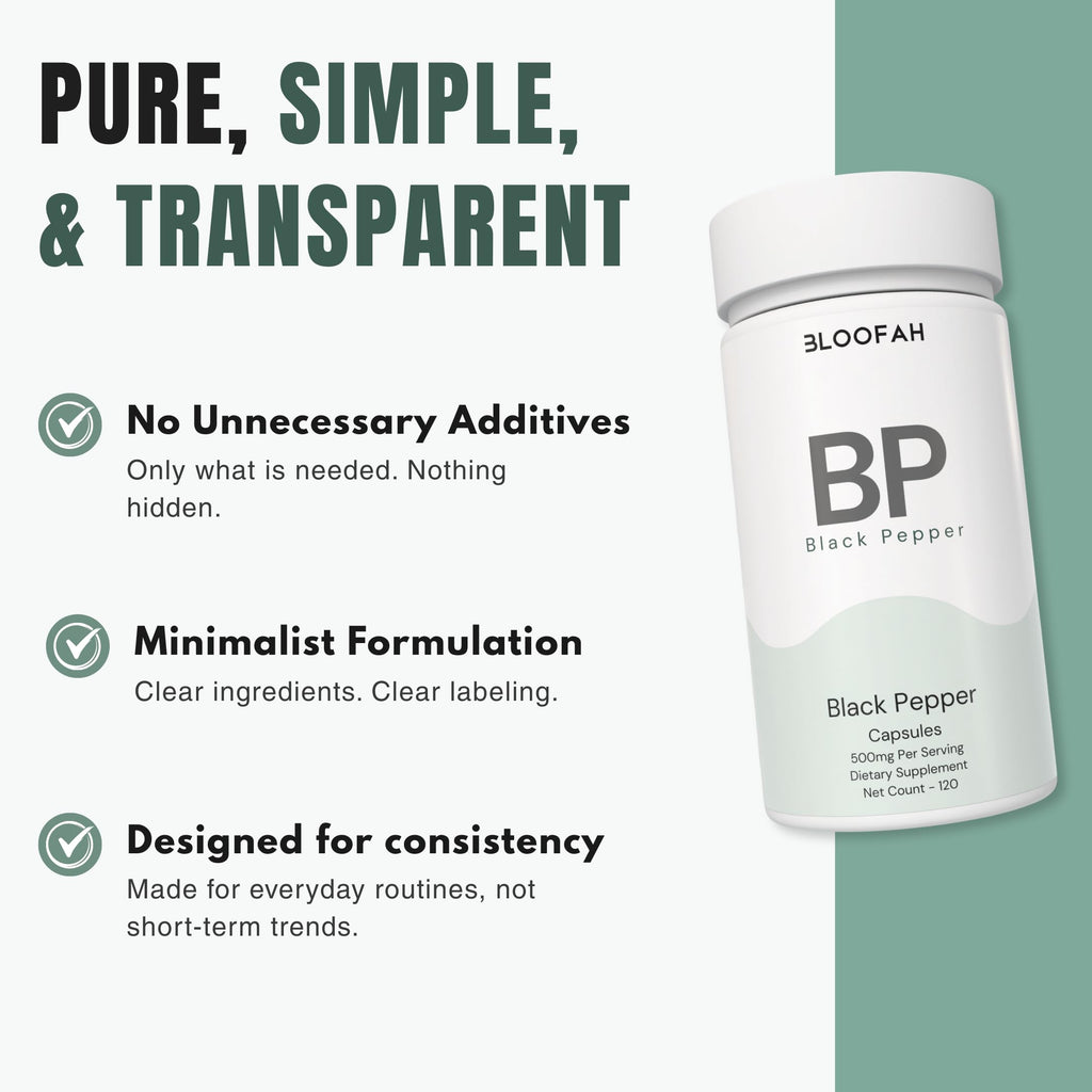 BP Black Pepper herbal wellness