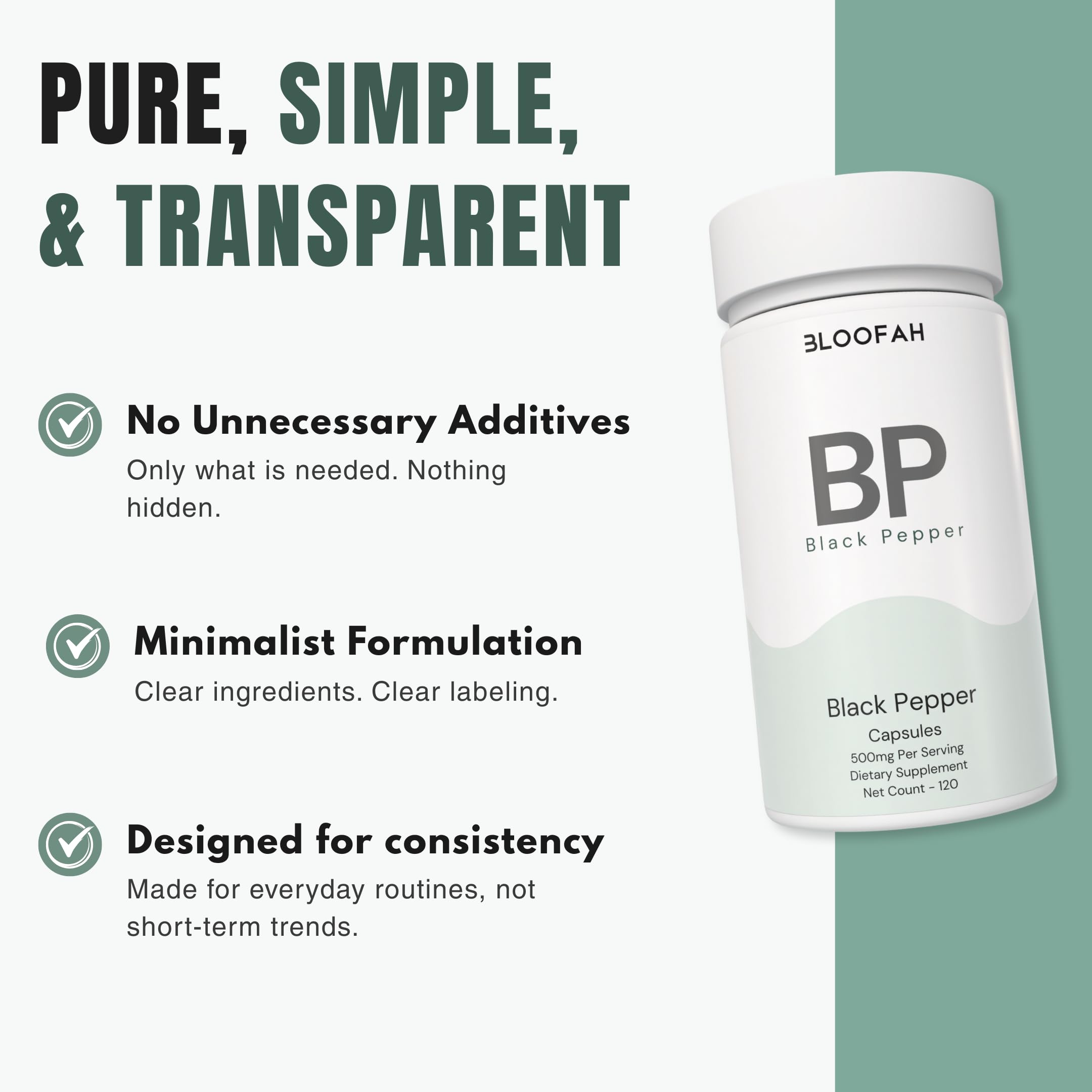 BP Black Pepper herbal wellness