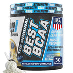 BPI Sports BCAA powder blueberry lemonade