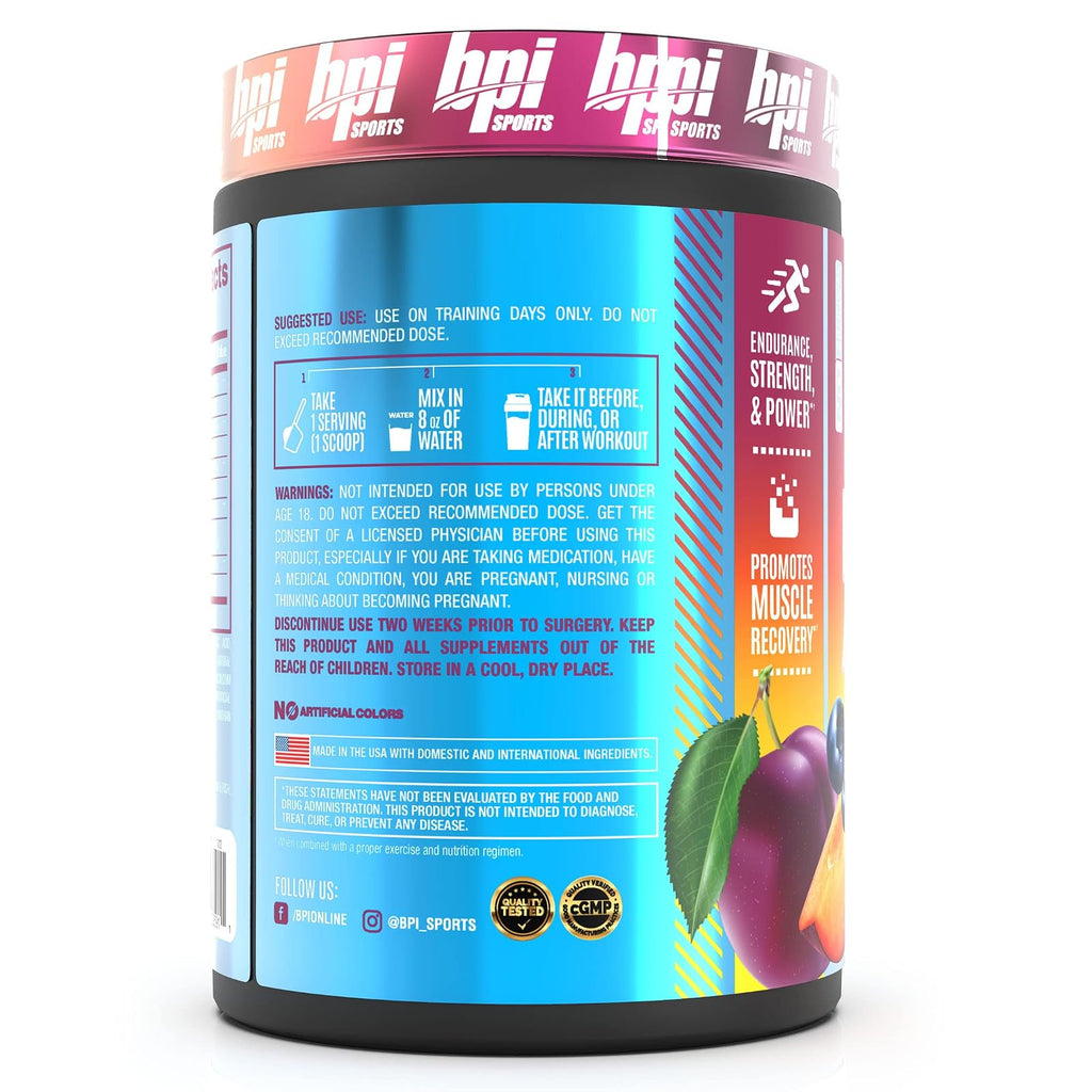 BPI Sports BCAA powder supplement