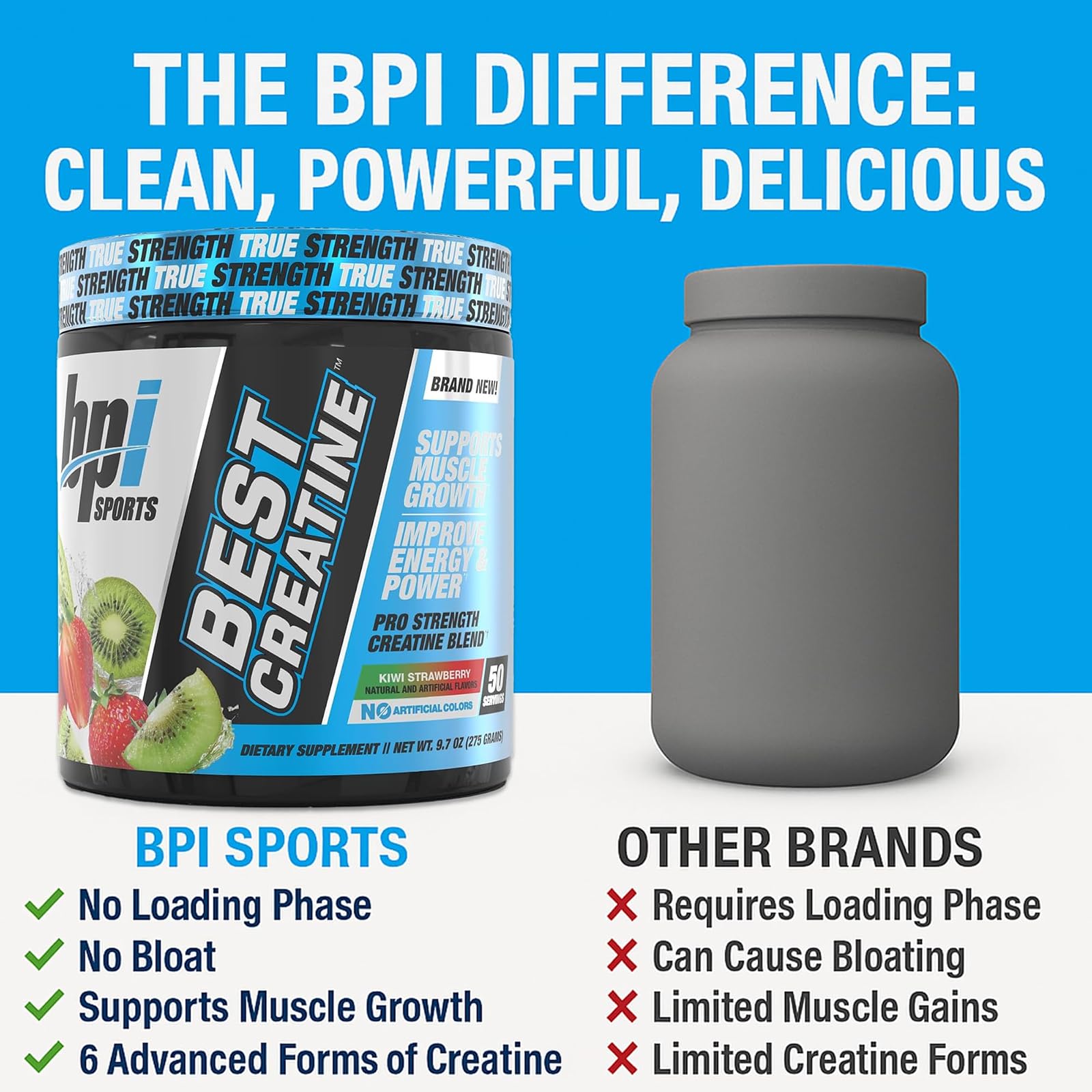 BPI Sports creatine for strength training
