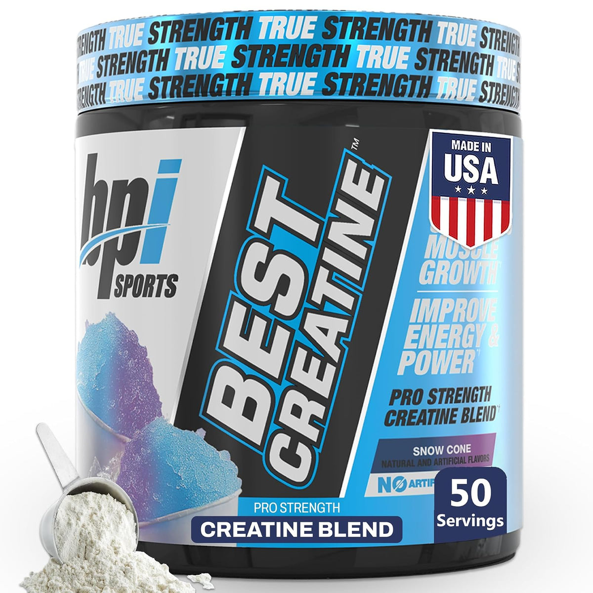 BPI Sports creatine monohydrate powder