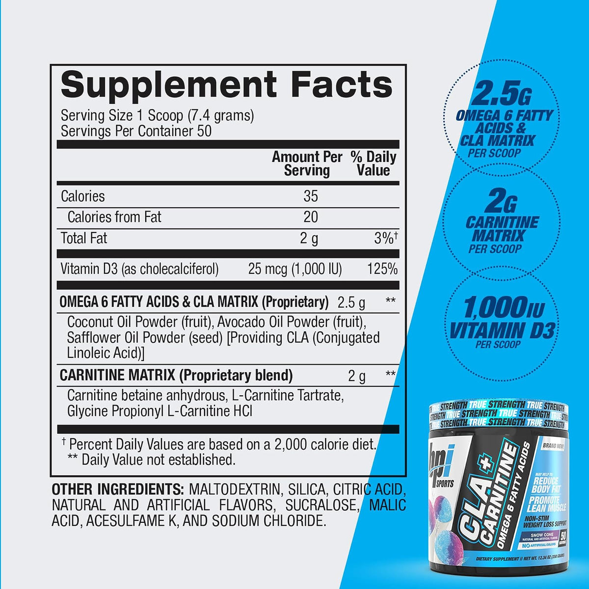 BPI Sports weight management supplement