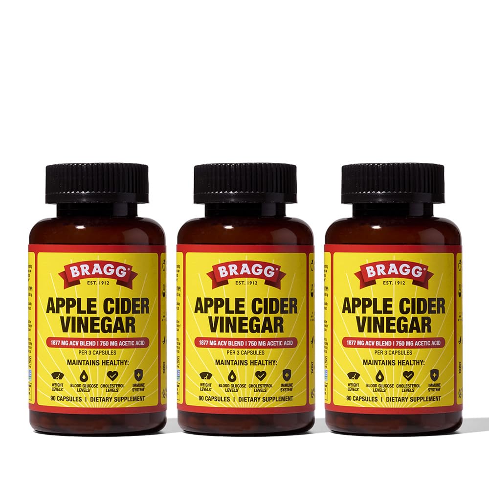 Bragg apple cider vinegar capsules benefits