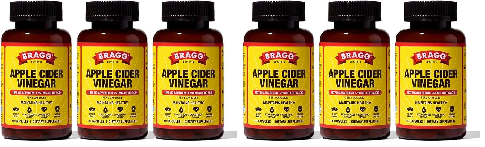Bragg apple cider vinegar capsules