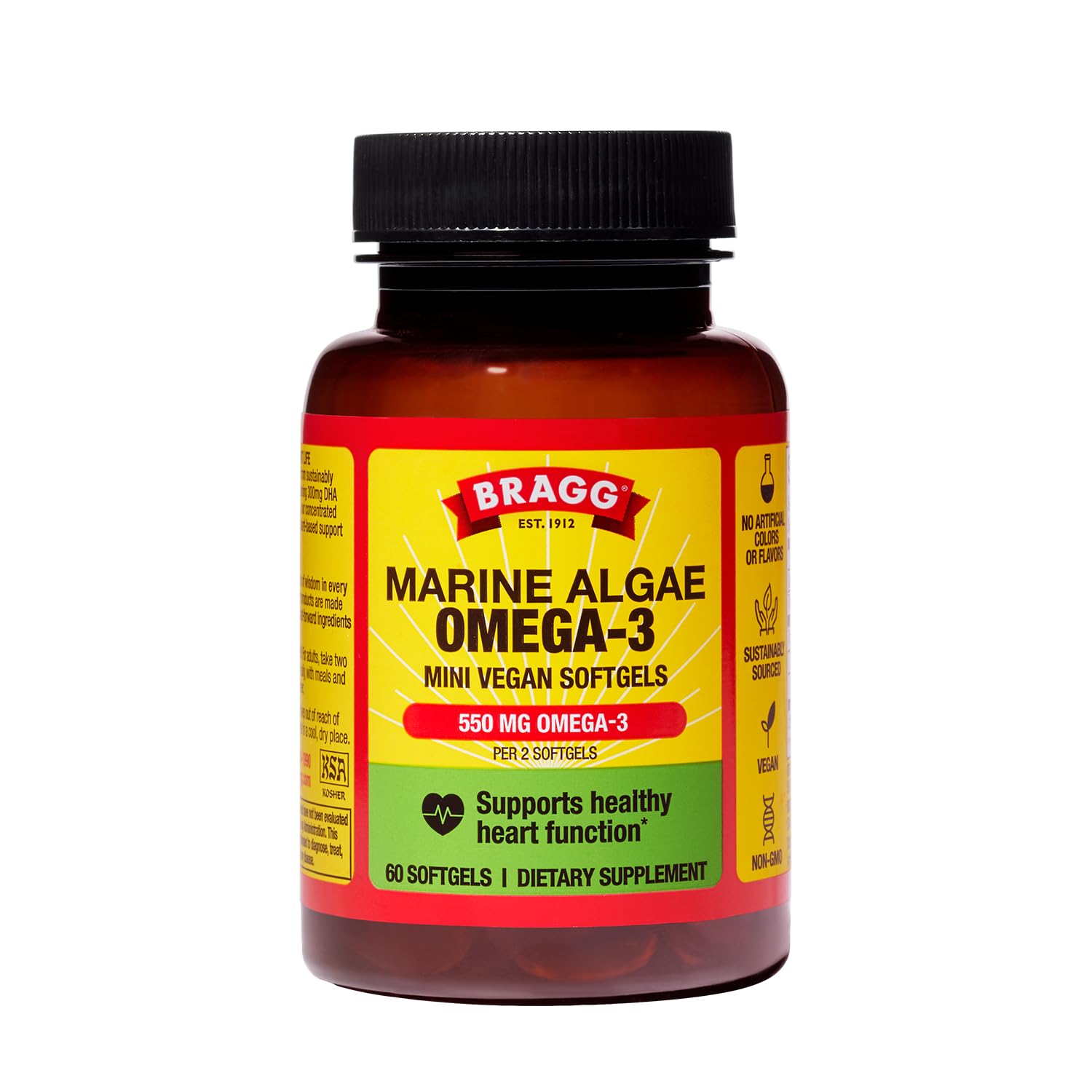 Bragg marine algae omega 3 benefits