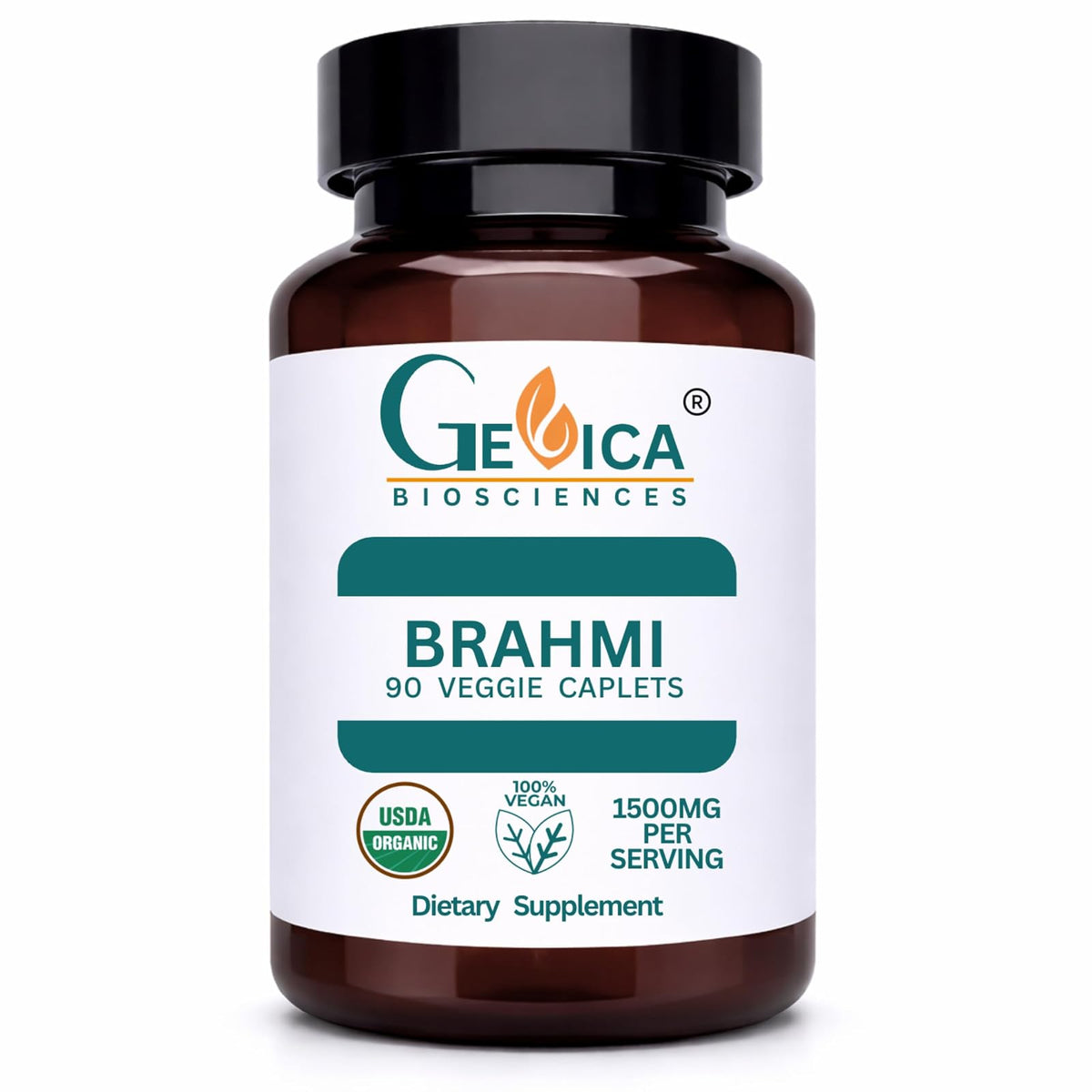 Brahmi Bacopa Monnieri vegan caplets