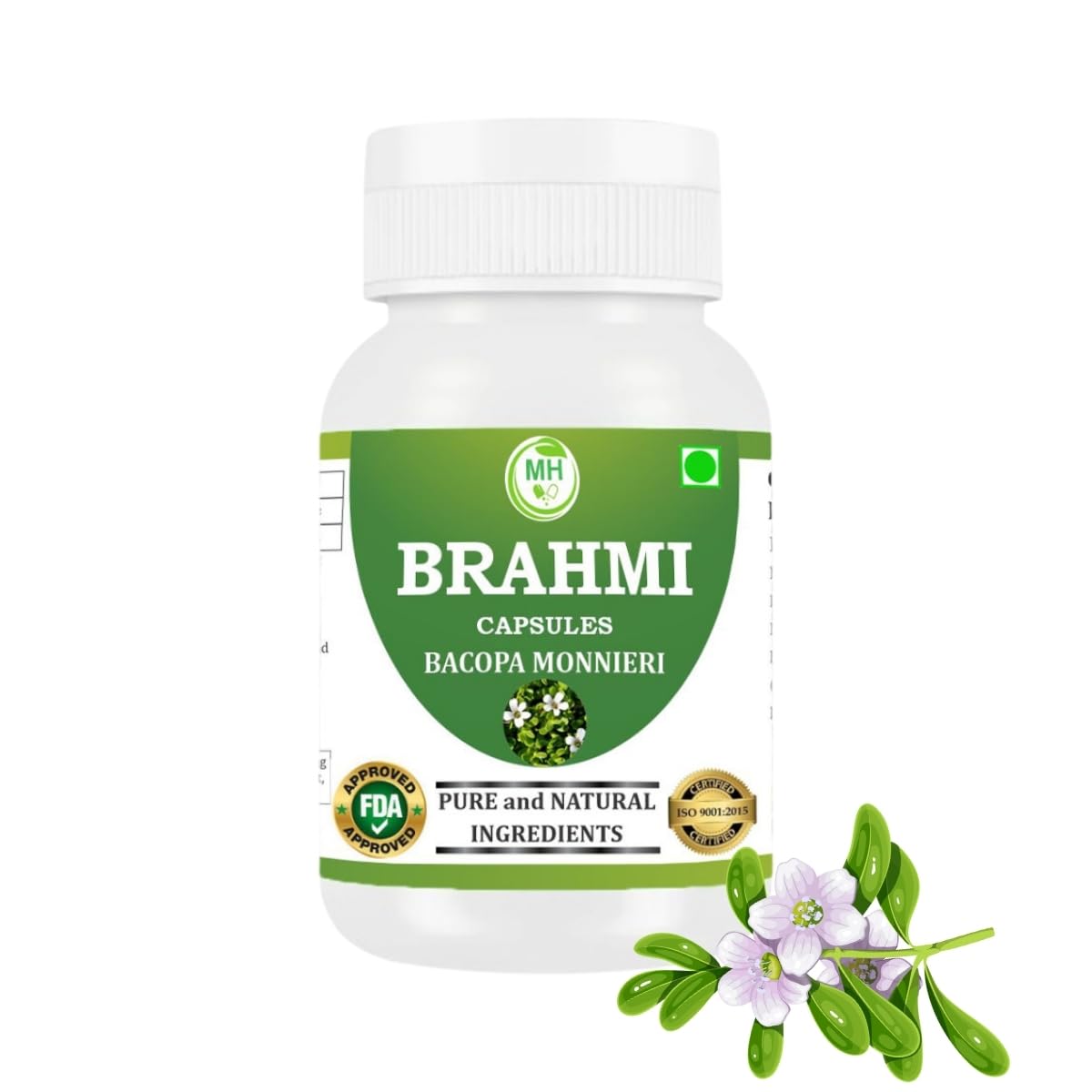 Brahmi capsules for cognitive support