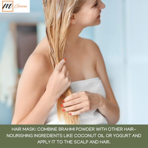 Brahmi powder for scalp nourishment