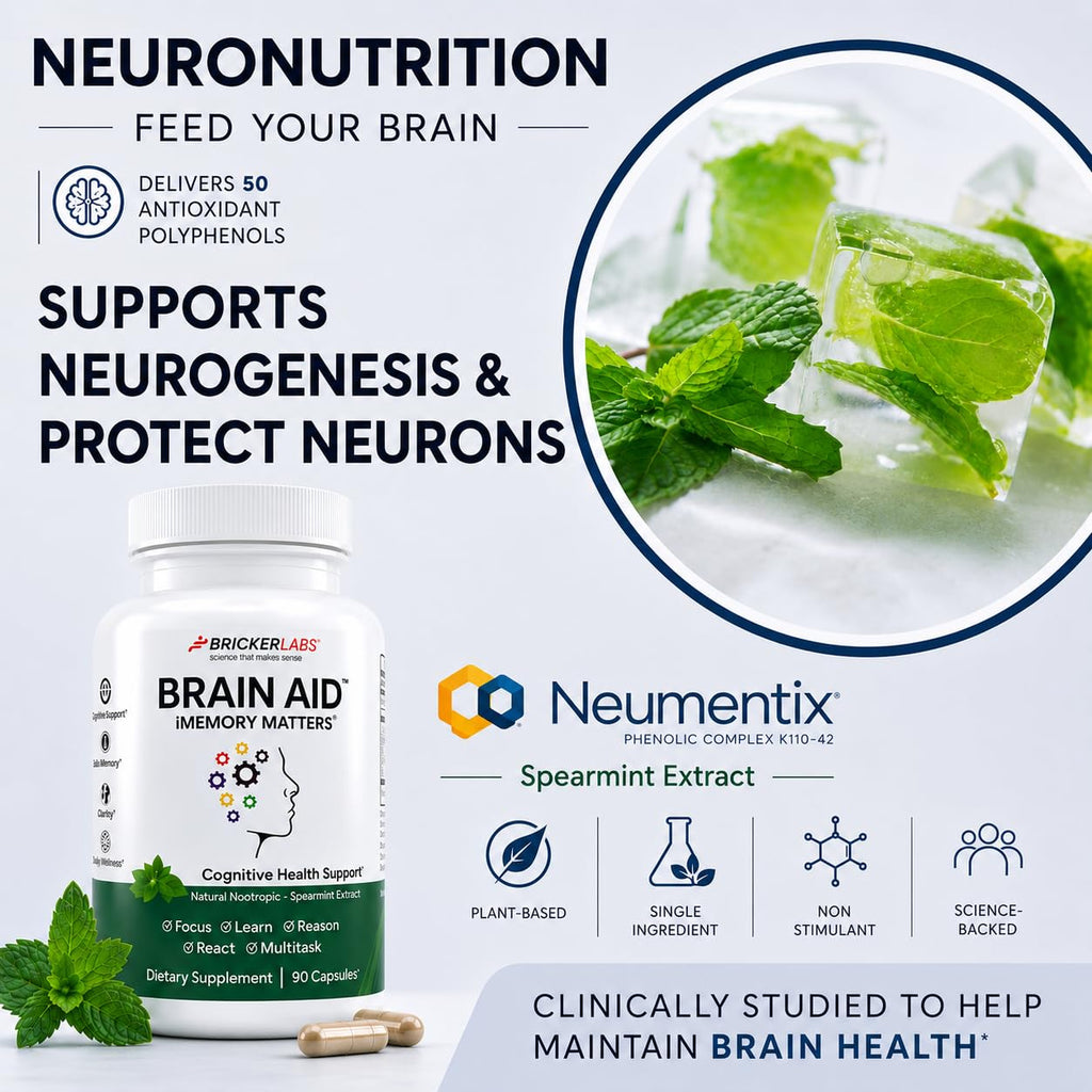 Brain Aid capsules for better focus