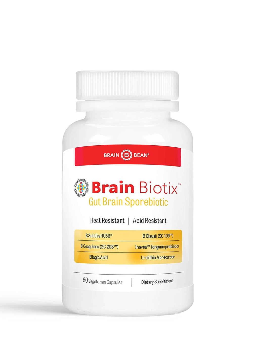 Brain Bean probiotic for gut health