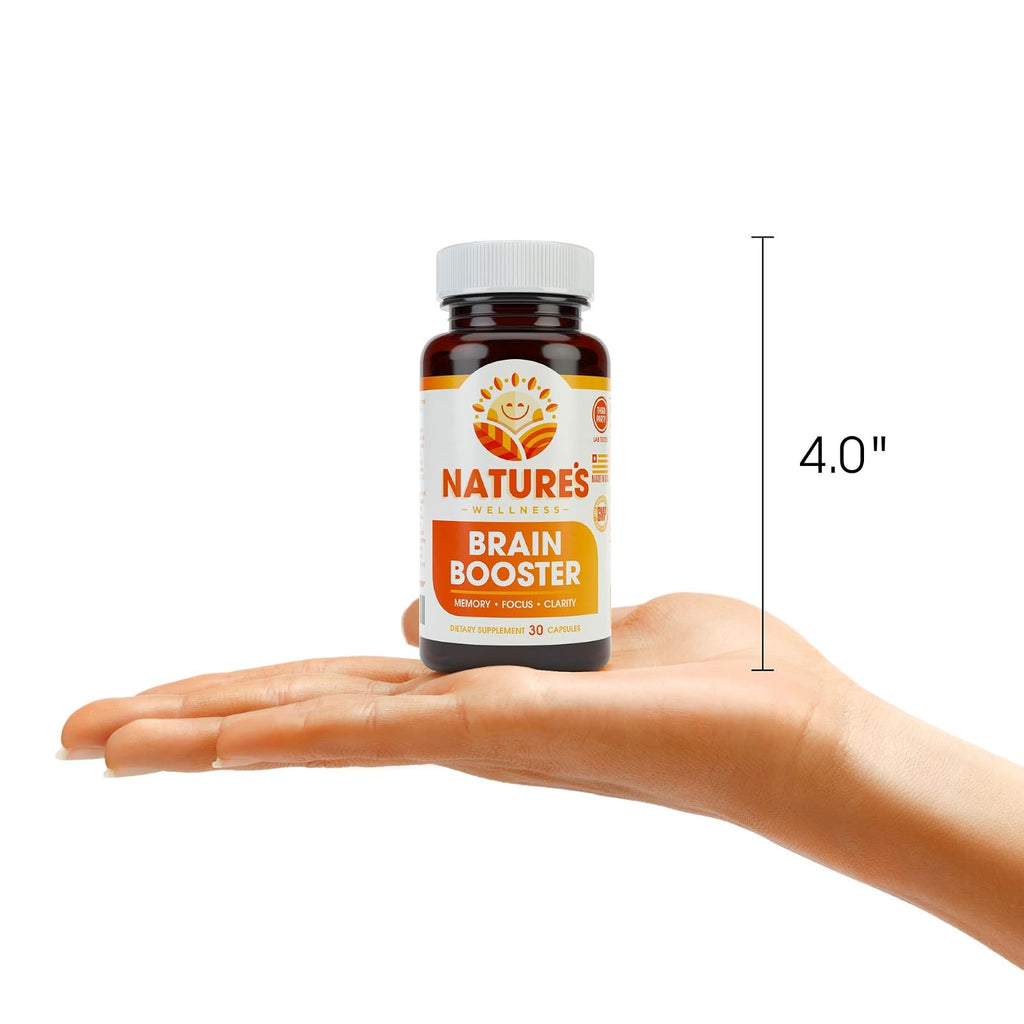 brain booster ginkgo biloba capsules