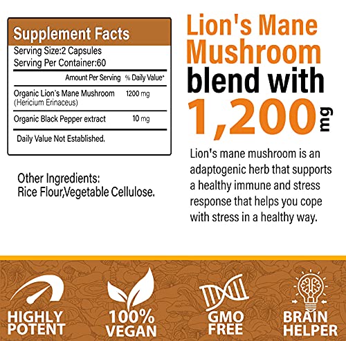 Brain Booster mushrooms for clarity and memory