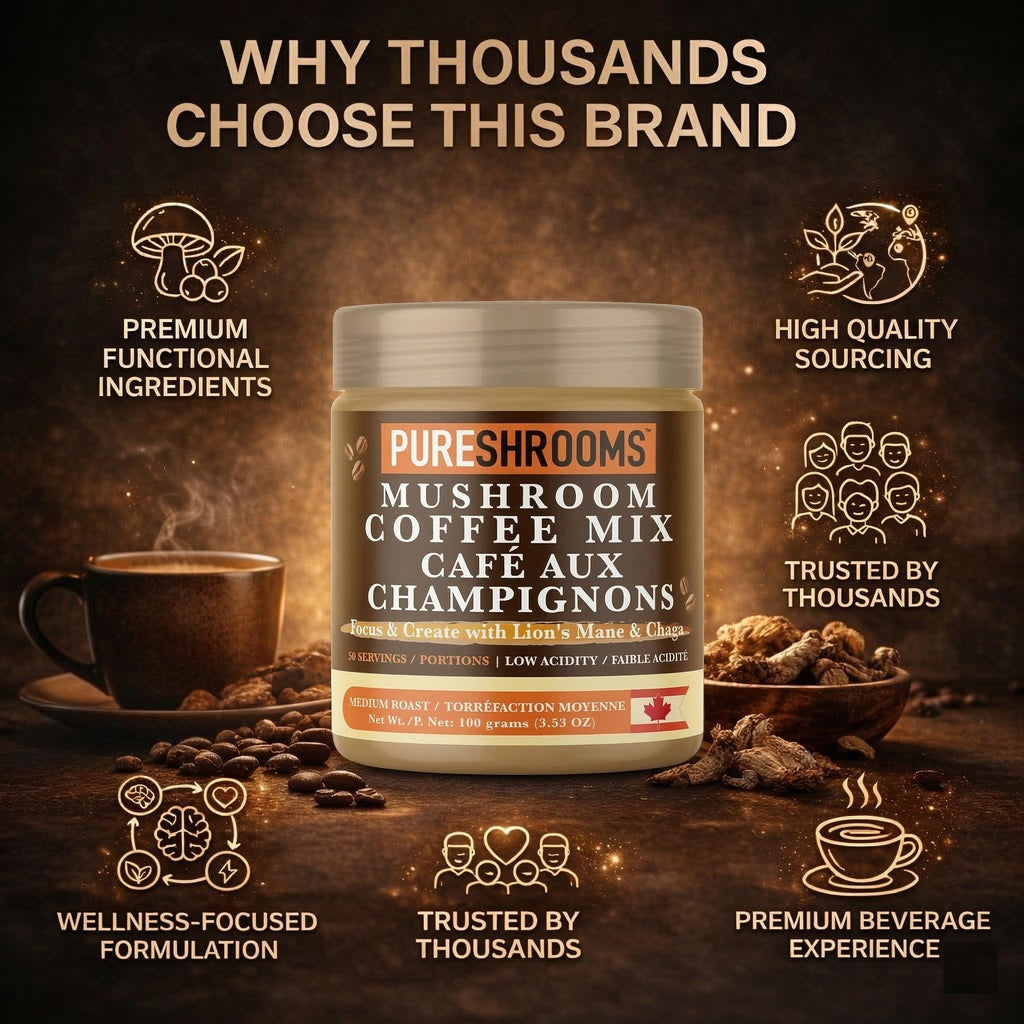 brain-boosting coffee with Chaga