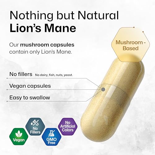 Brain-boosting Lion's Mane mushroom extract