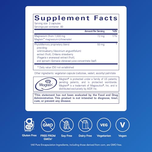 Brain-boosting magnesium for cognitive function