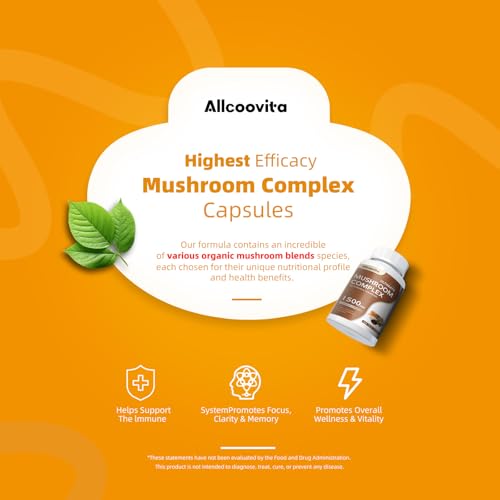 Brain-boosting mushroom complex benefits