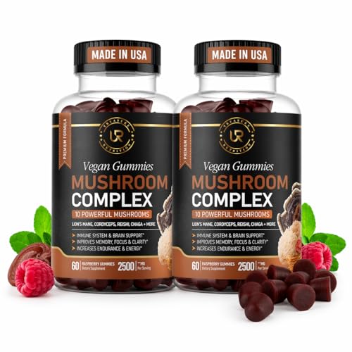 brain-boosting mushroom supplements pack