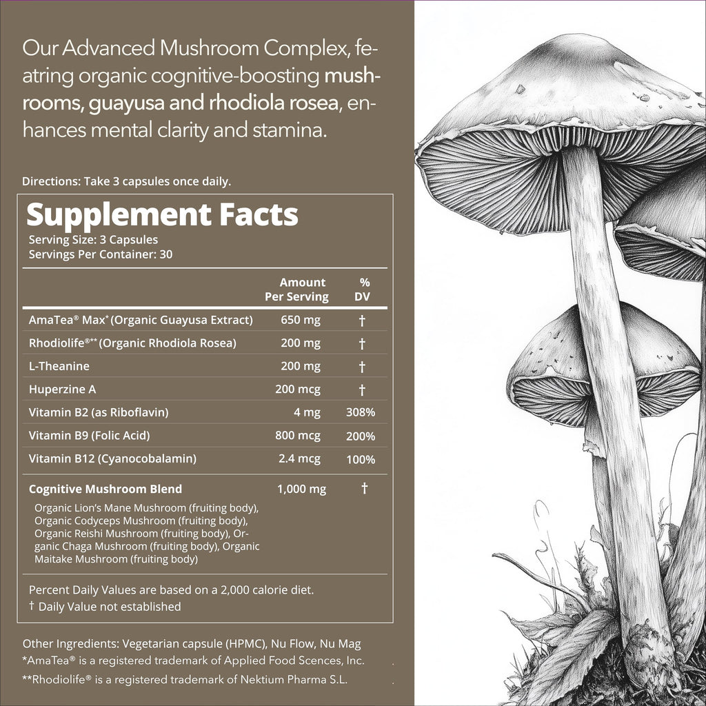 Brain-boosting mushrooms for students