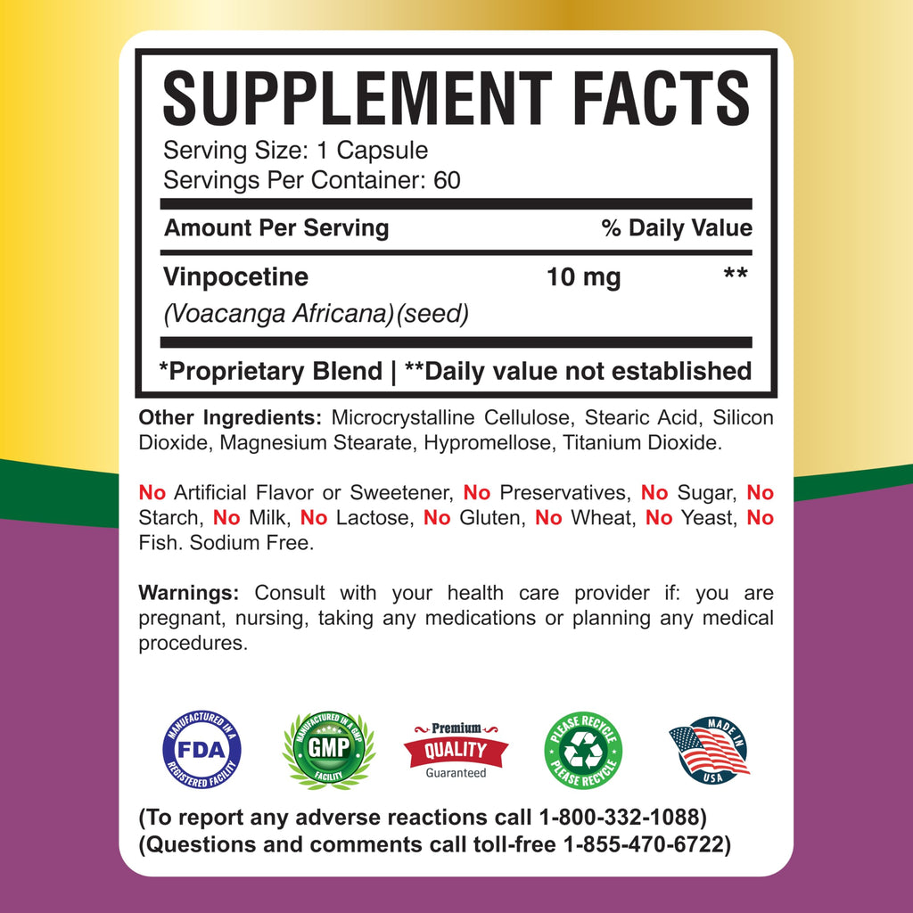 brain-boosting vitamin and mineral formula